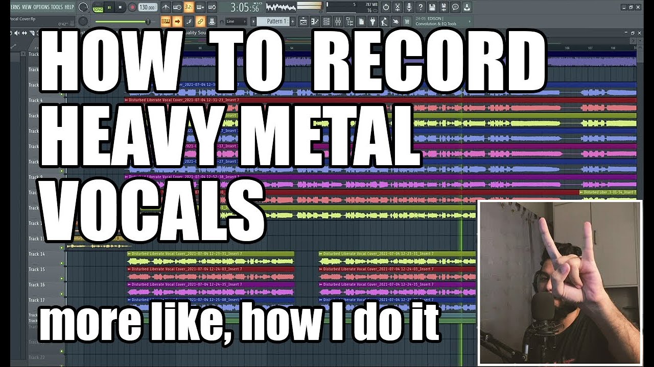 HOW TO RECORD HEAVY METAL VOCALS | LIBERATE Disturbed vocal cover - YouTube