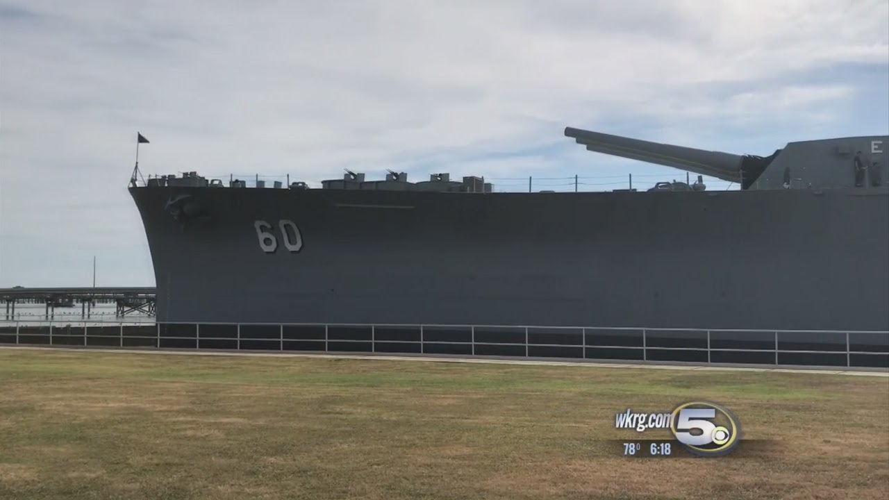 USS Alabama Bridge Gets Makeover - YouTube