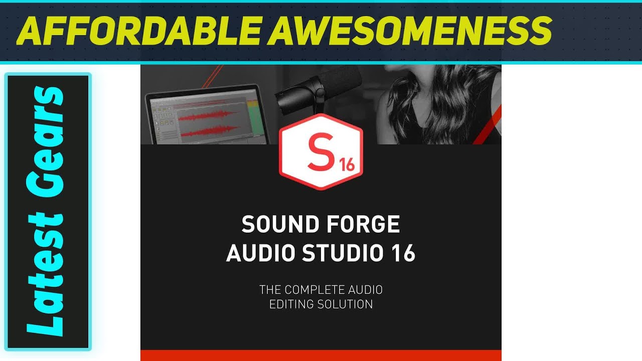 SOUND FORGE Audio Studio 16: The Ultimate Audio Toolkit? - YouTube