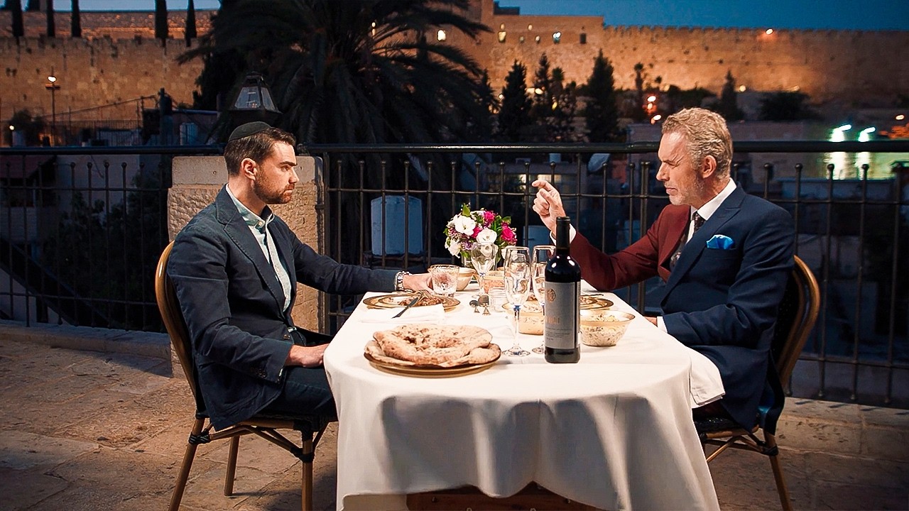 Jordan Peterson & Ben Shapiro Have Dinner in Jerusalem - YouTube