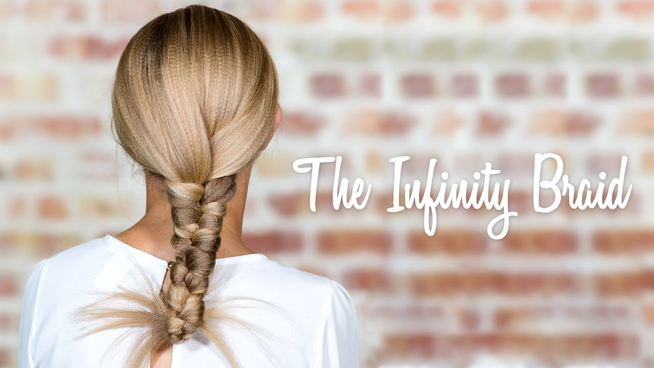 How To Create an Infinity Braid | Figure 8 Braid - YouTube