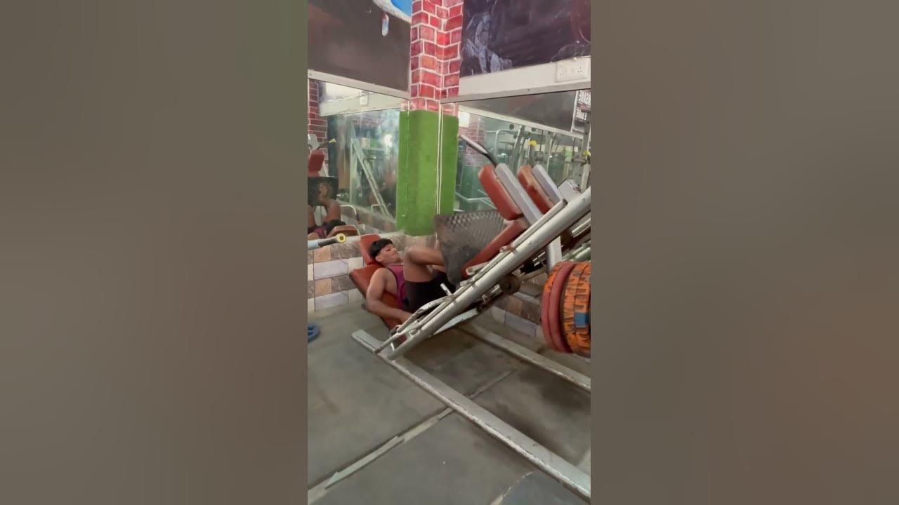 12kg leg press #legworkout #trending #vlog #minivlog #gymlover #ishukashyap #police #gangster ...