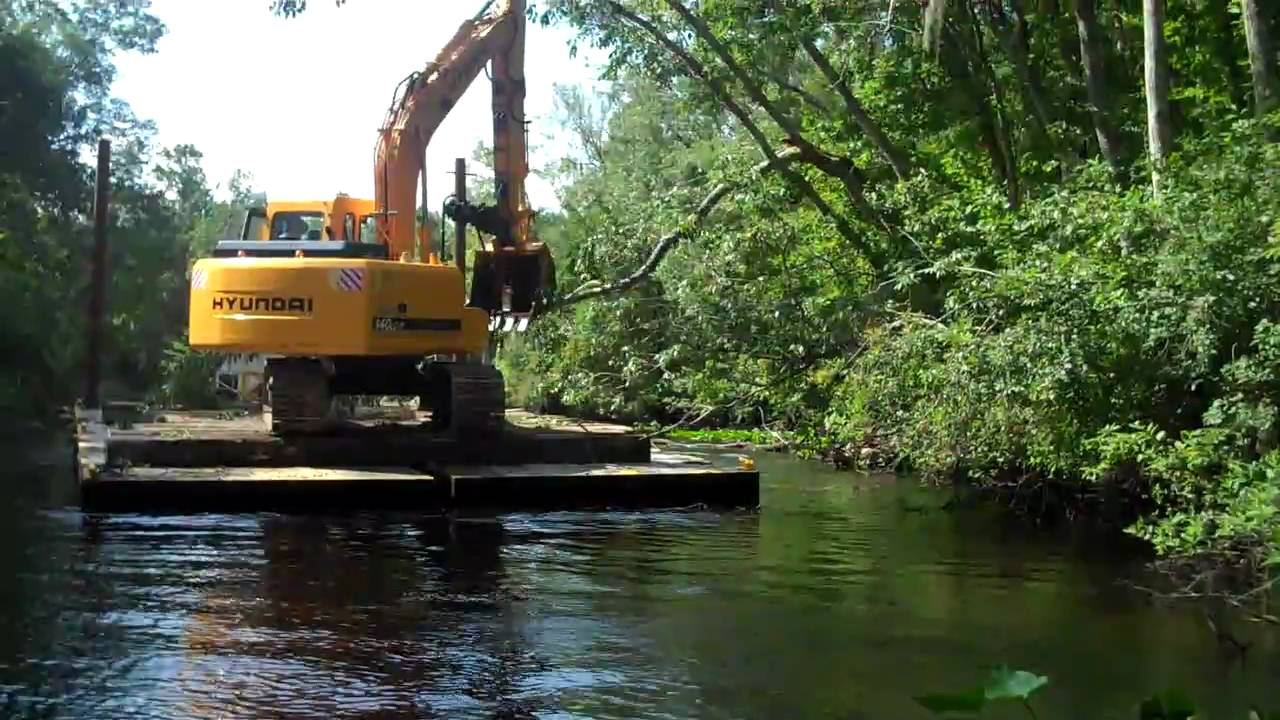 Ocklawaha River Snag Removal Project - YouTube
