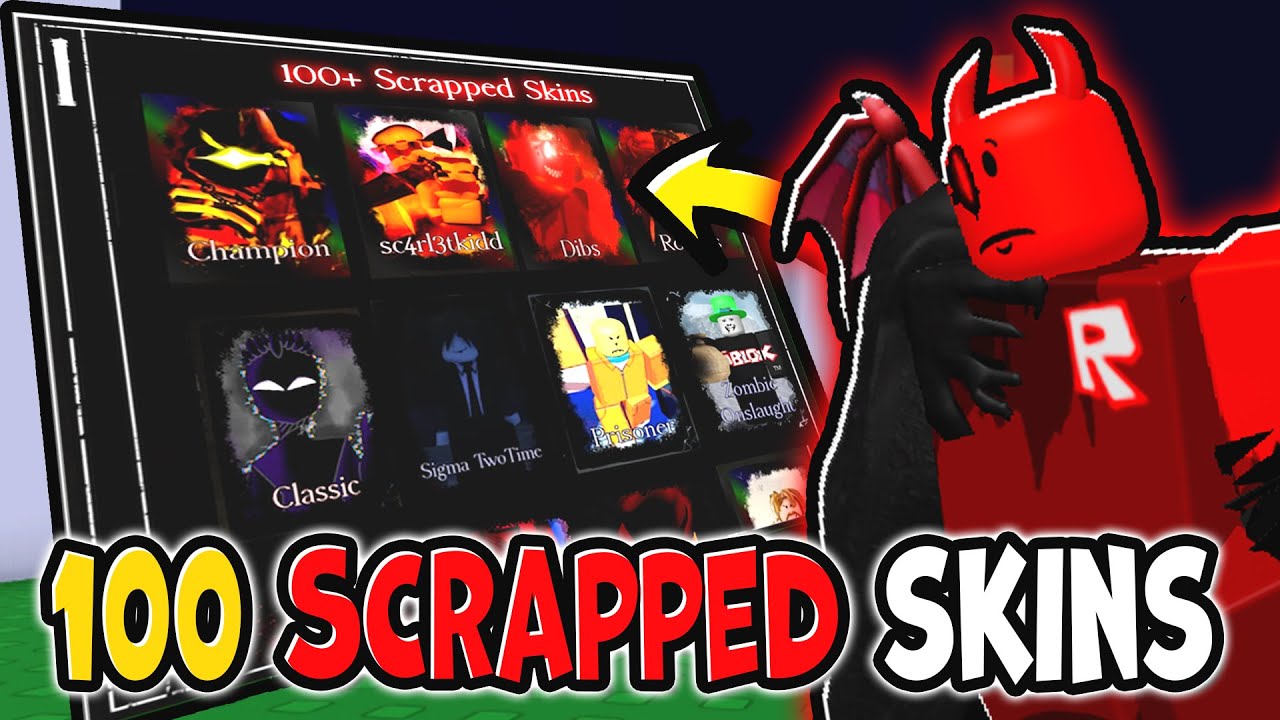 100 SCRAPPED SKINS You Were NEVER Supposed to See in Forsaken... - YouTube