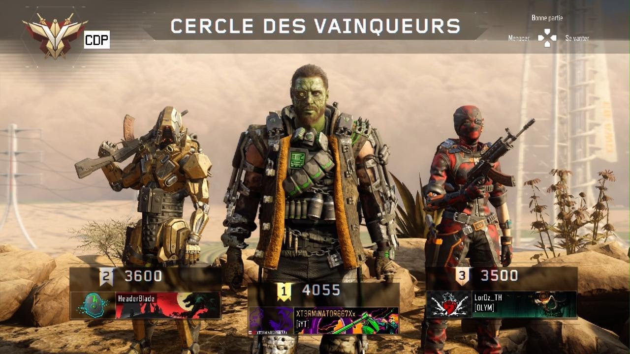 Call of Duty Black Ops 3 BO3 Fracture Combine 15/21 1st GG Great Team ...