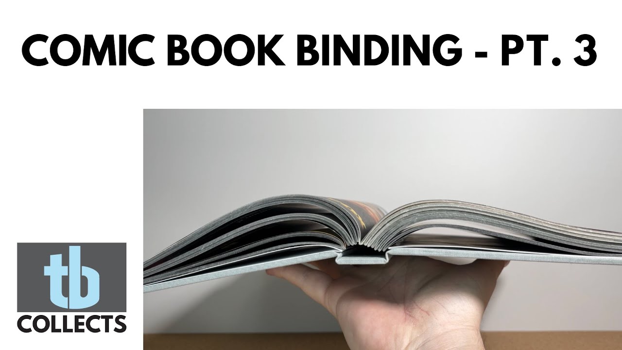 Comic Book Binding - The Monolith - Pt 3 - TB Collects - YouTube