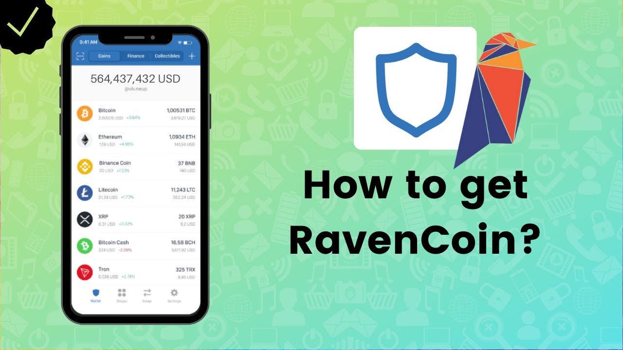 How to get Ravencoin on Trust Wallet? - Trust Wallet Tips - YouTube