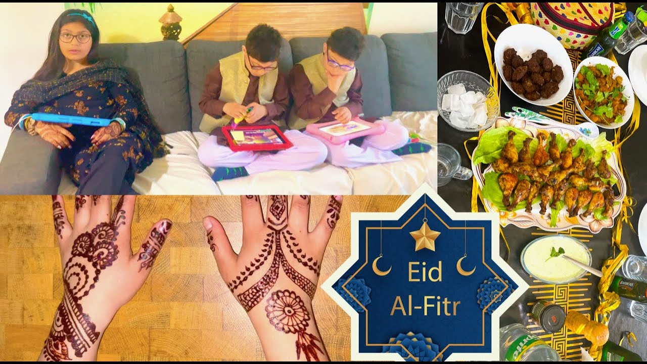 Eid-al-Fitr 2023 Celebration (day 1) | twins Eid-al-Fitr in Sweden ...