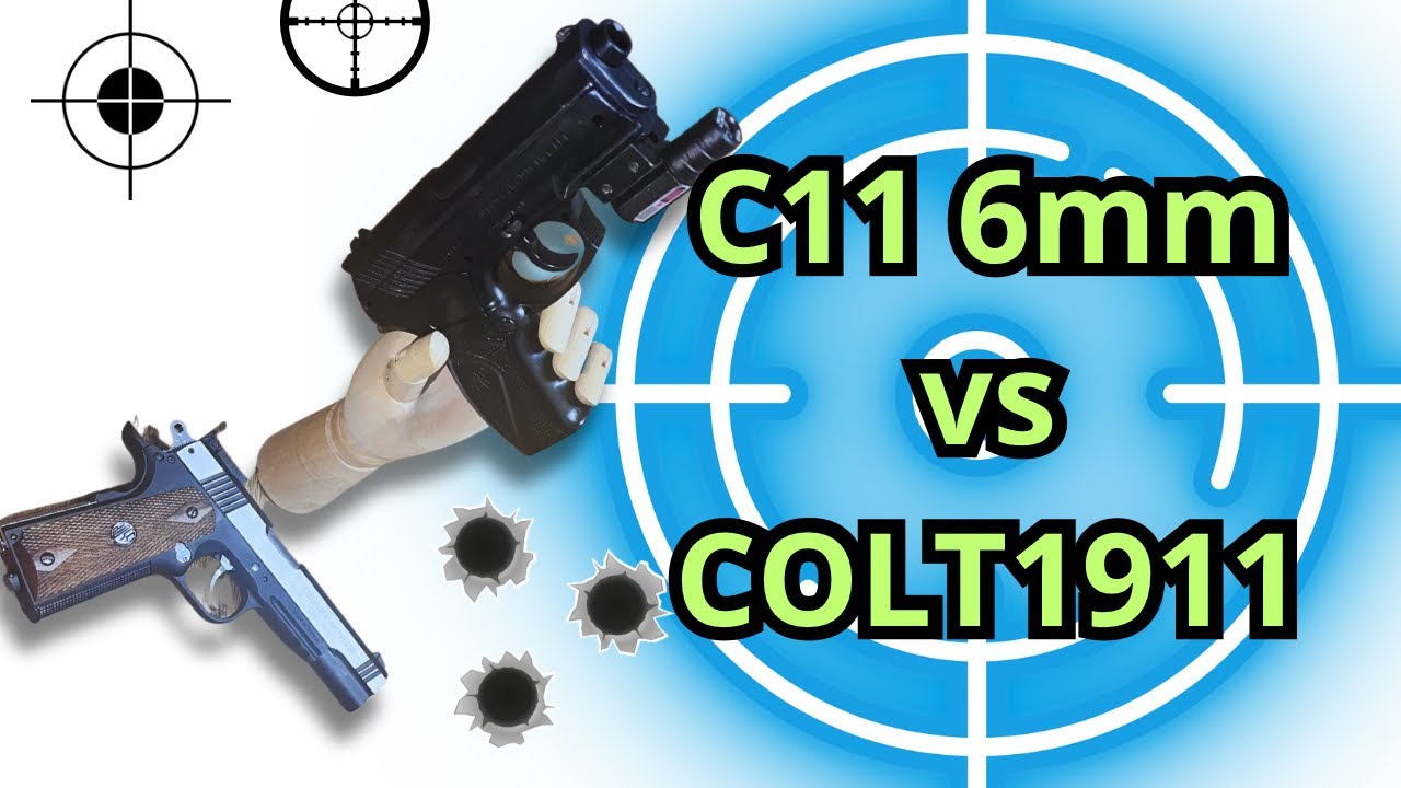 QUAL DAS PISTOLA É A MAIS POTENTE /C11 a terceira colocada ou a ...