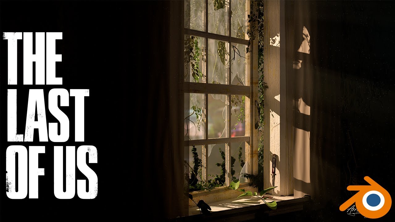 [TIMELAPSE] The Last of Us Window in Blender - YouTube