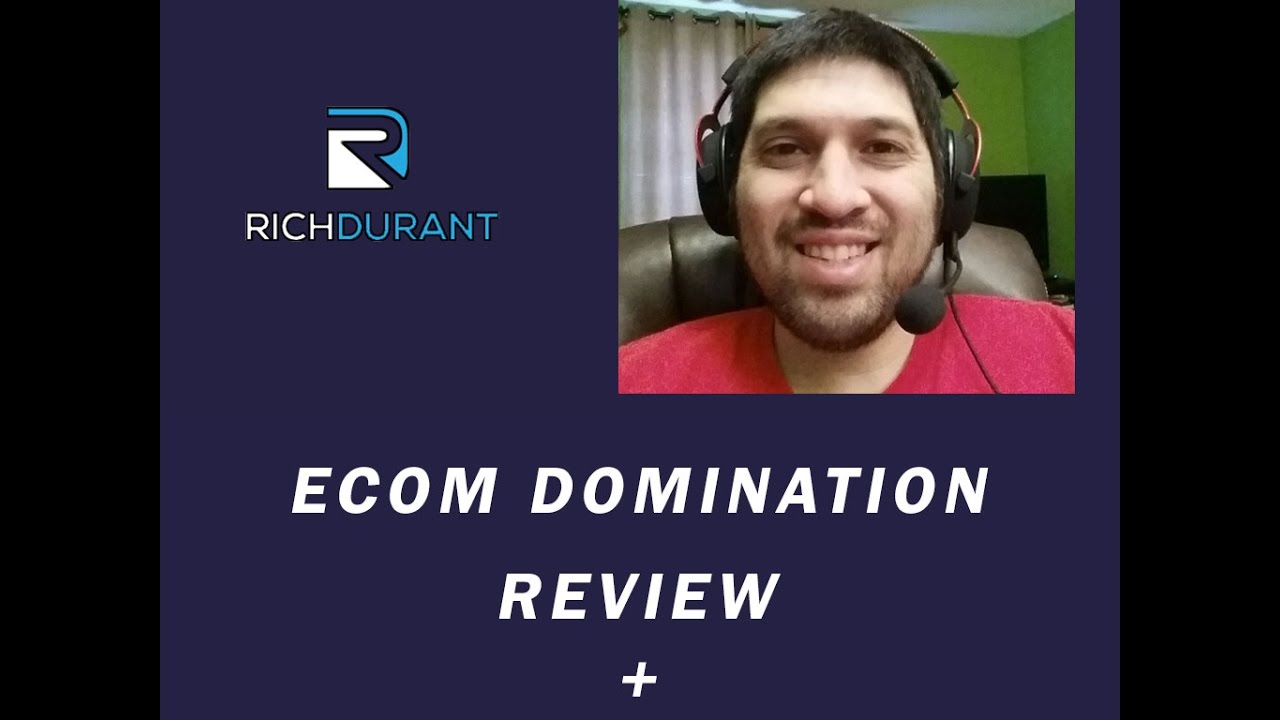 Ecom Domination Review 2017|ecom domination + my bonus - YouTube
