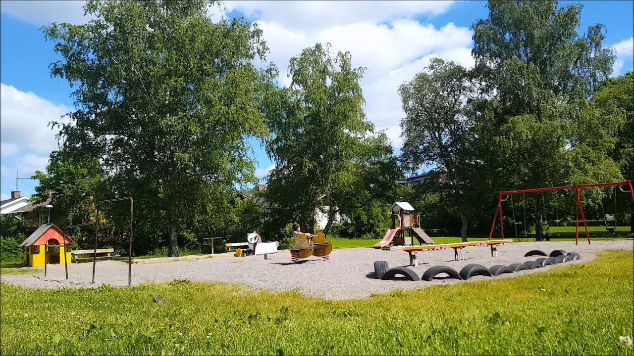 瑞典的儿童游戏场所 Swedish playground - YouTube