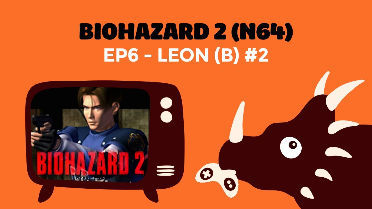 Biohazard 2 (N64) #6 - Leon B, chillardo, zombitos [25005] - YouTube