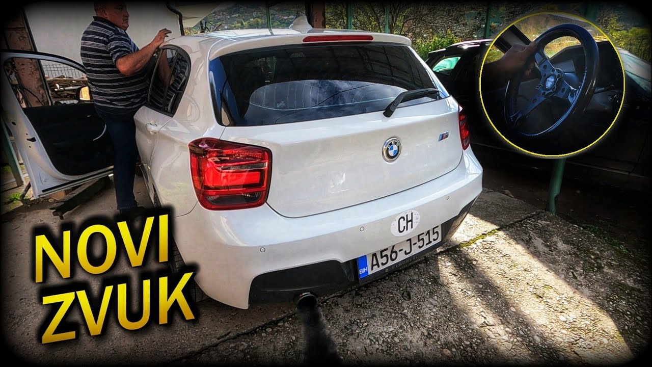 NOVI ZVUK BMWA - VOZNJA SA RALLY VOZACEM - YouTube