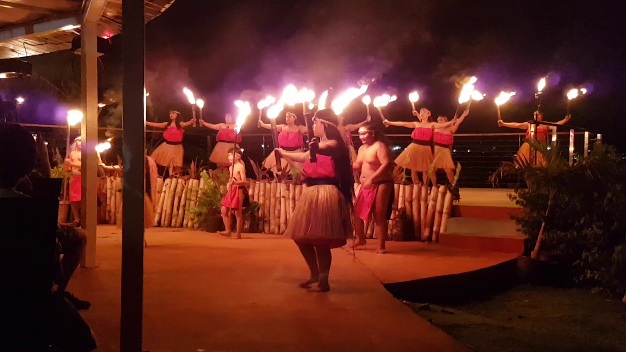 CHamoru cultural dance performance - YouTube