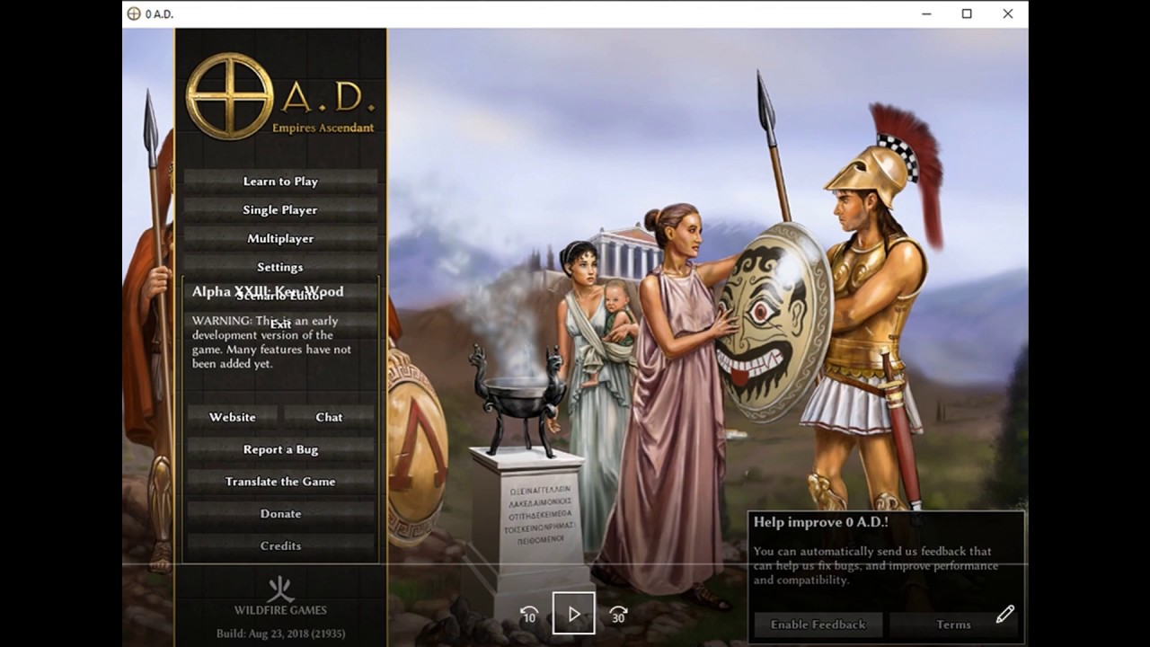 0AD Game Tips Features - YouTube