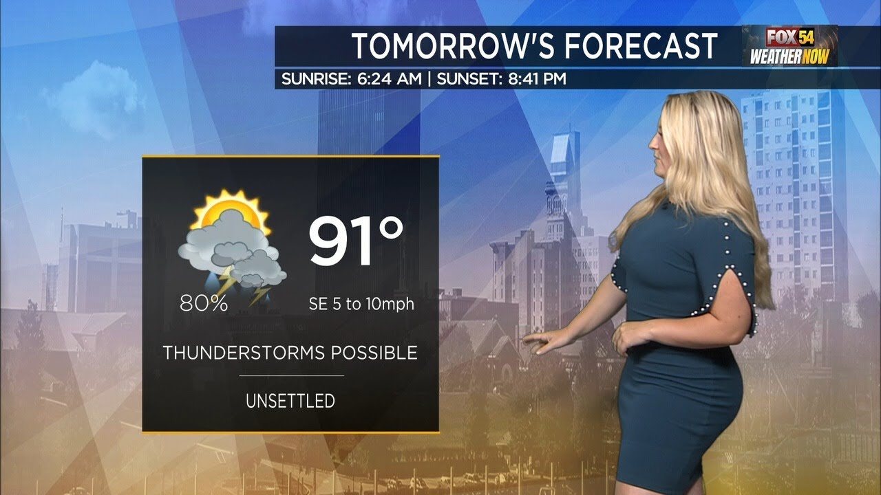 Tori Smith -- FOX54 Weather -- July 6, 2024 - YouTube