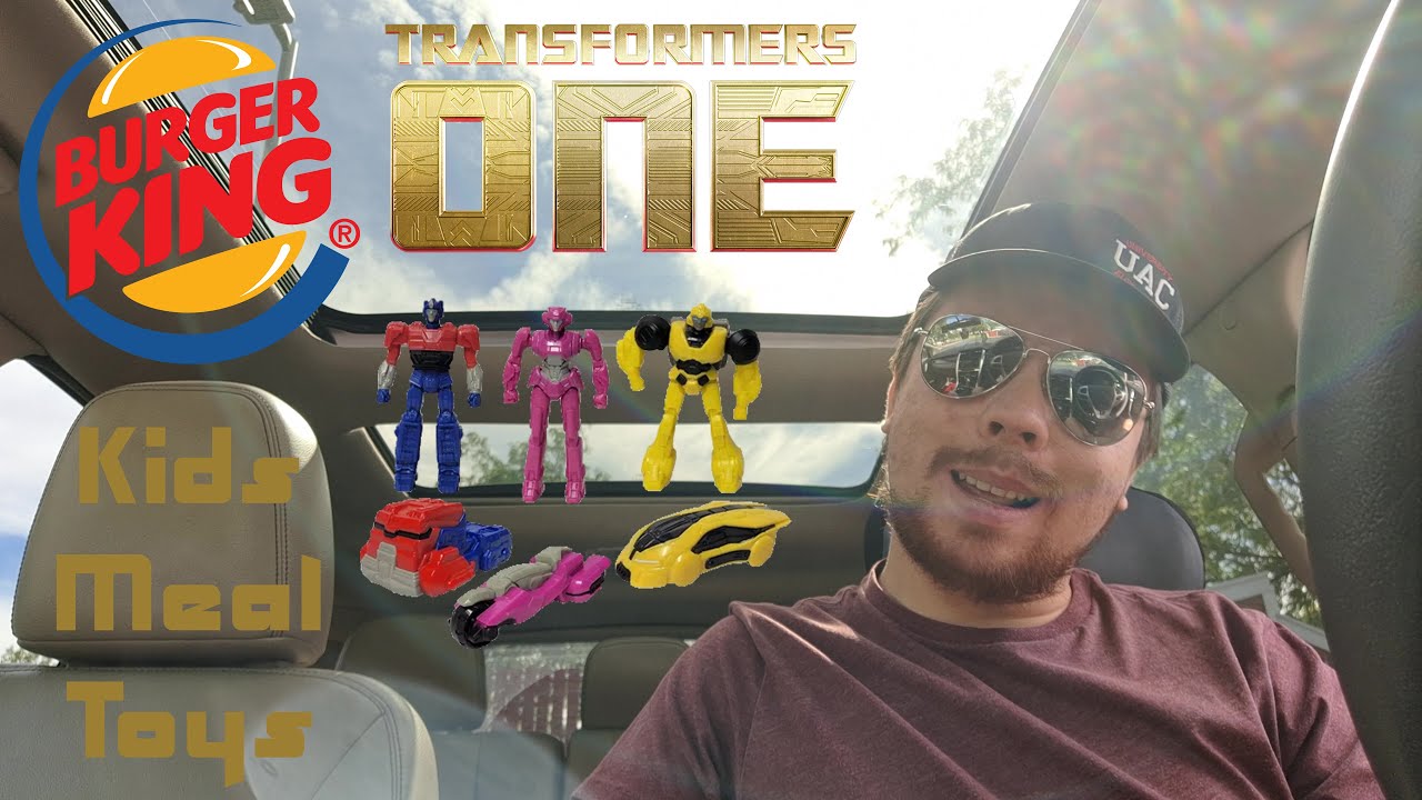 I Got the Burger King Transformers One Kids Meal Toys - YouTube