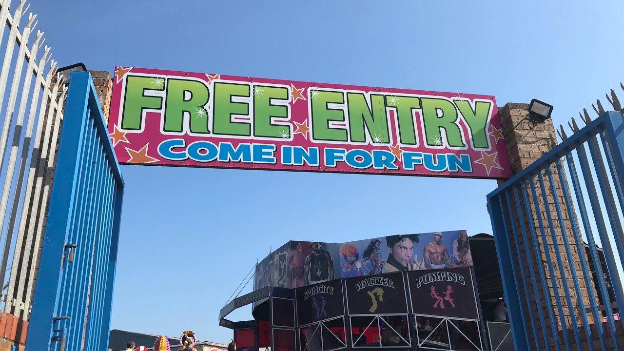 Dunes Leisure Fairground Mablethorpe April 2019 - YouTube