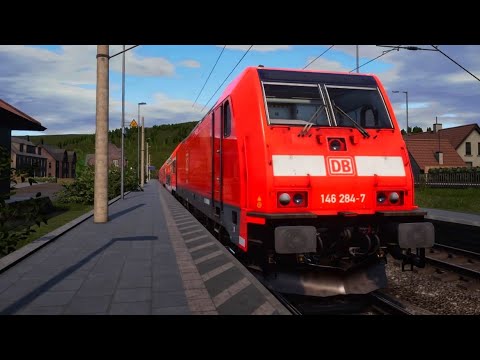TSW2 DB BR146.2 Introduction - Main-Spessart Bahn - YouTube