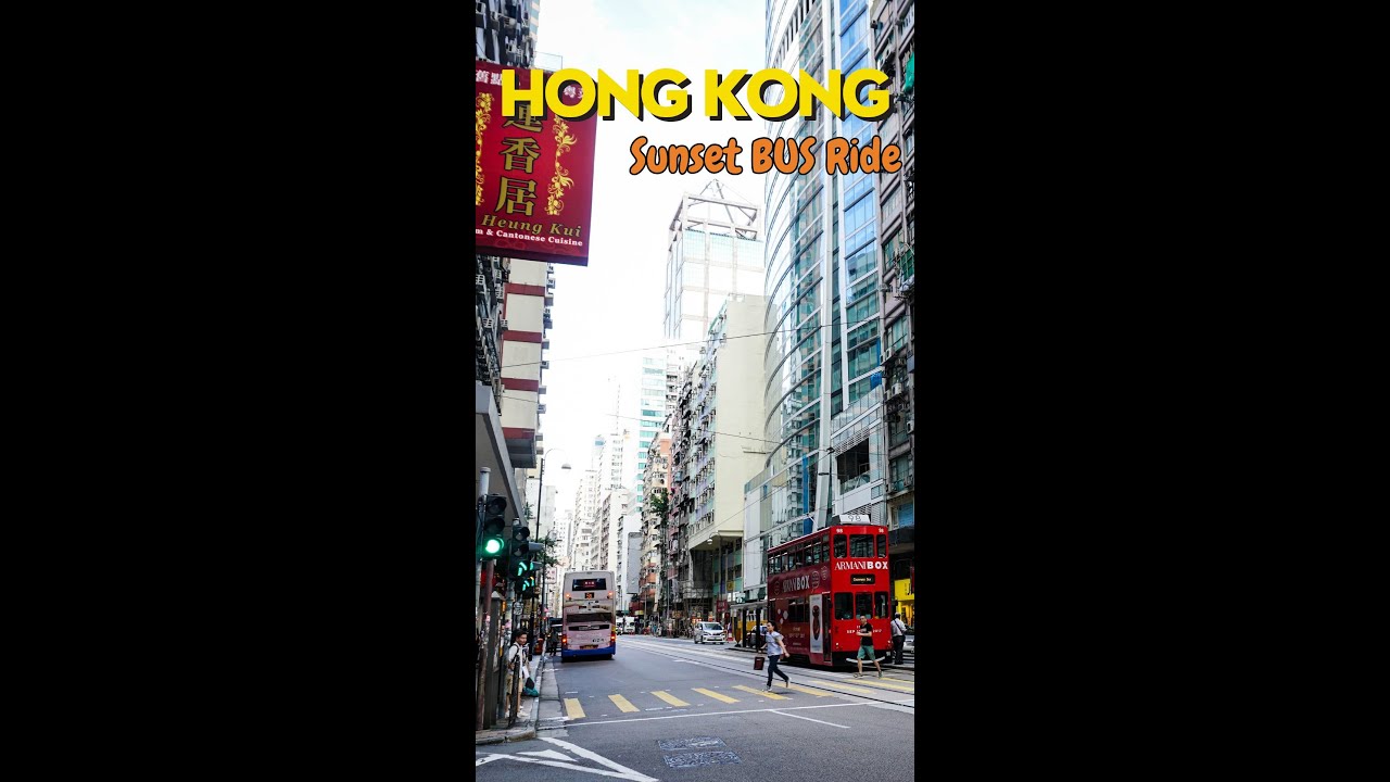 Sightseeing on Bus 673 during sunset - YouTube