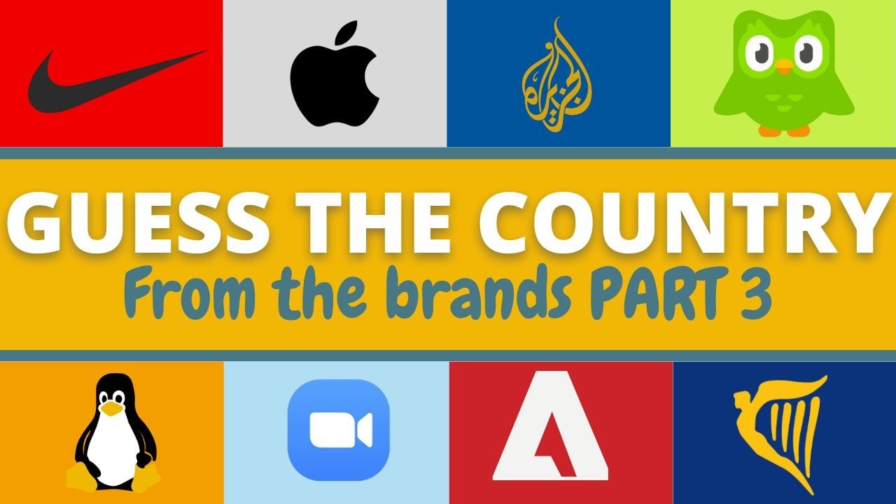 Guess the Origin Country of the Brands Quiz Challenge | PART 3 - YouTube