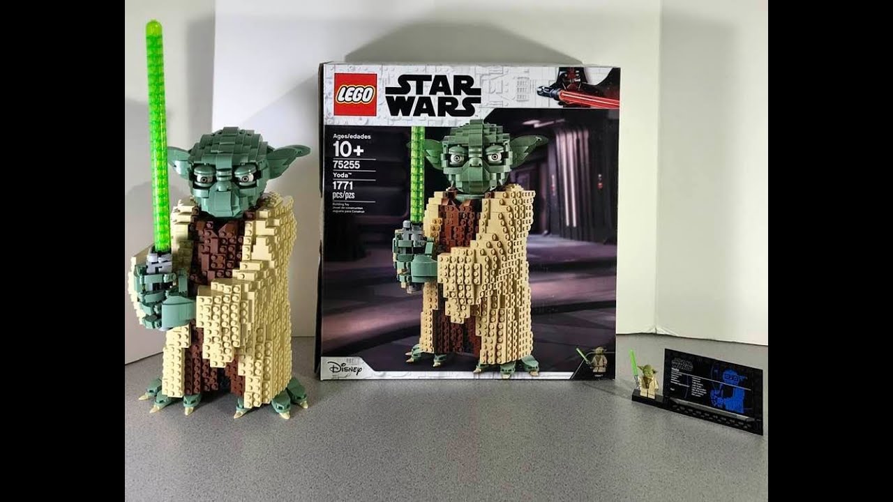 Star Wars Lego Yoda Build - YouTube
