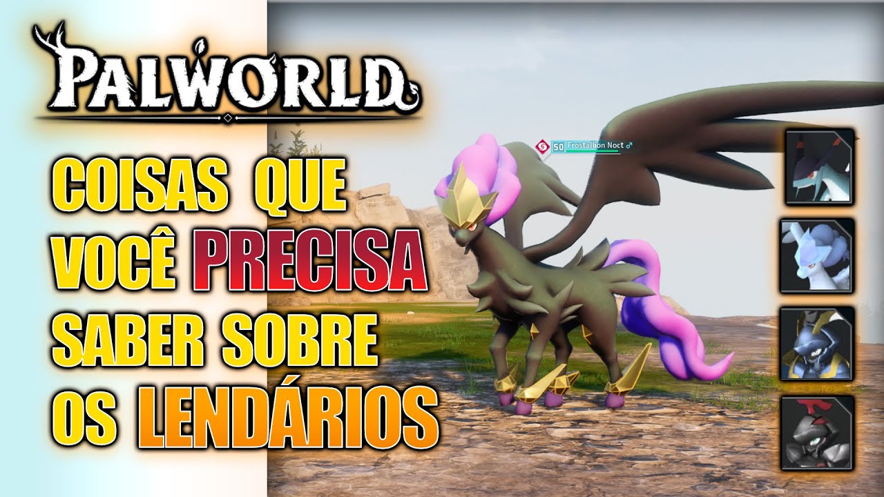 TUDO sobre os lendários EXPLICADO - Palworld - YouTube