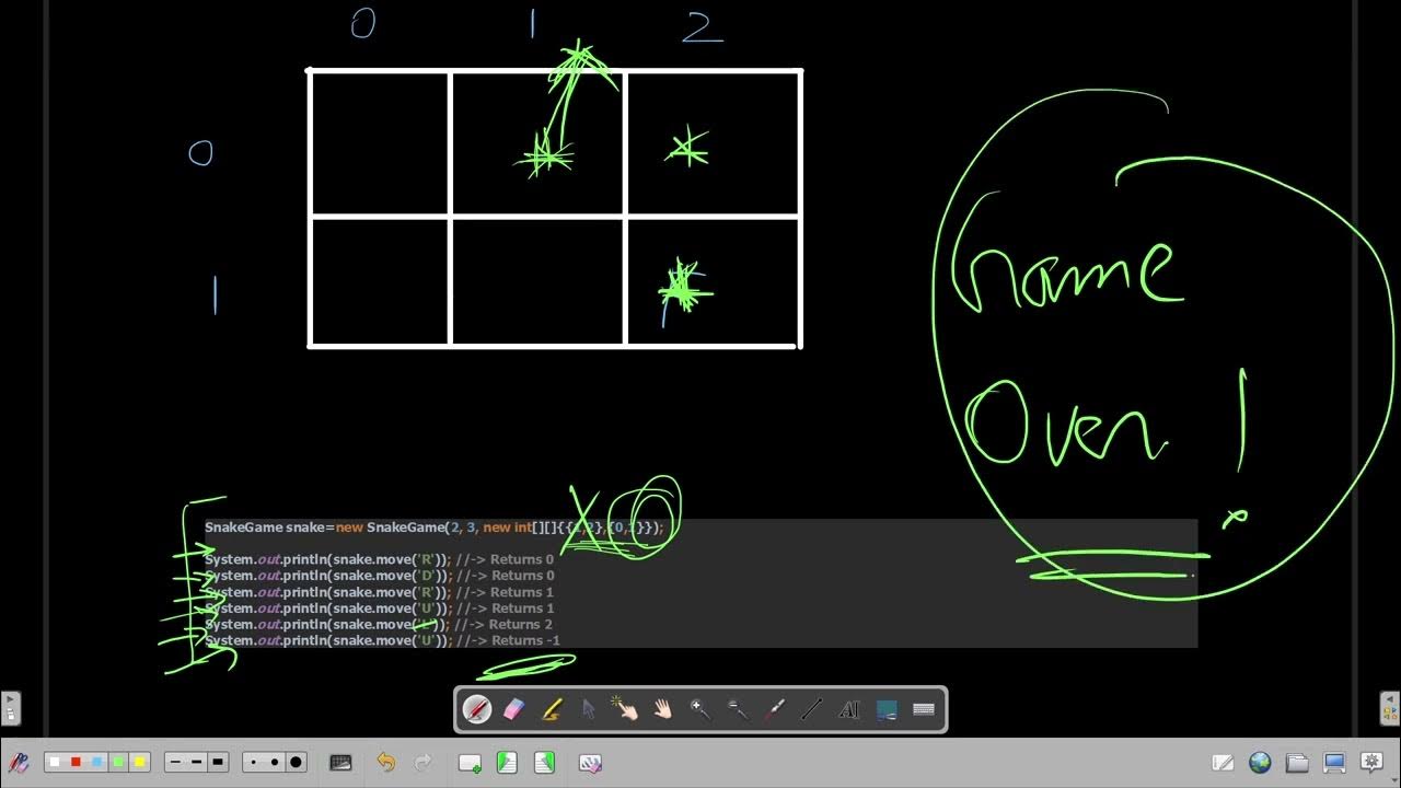 Leetcode 353: Design Snake Game | Amazon Interview Problem - YouTube