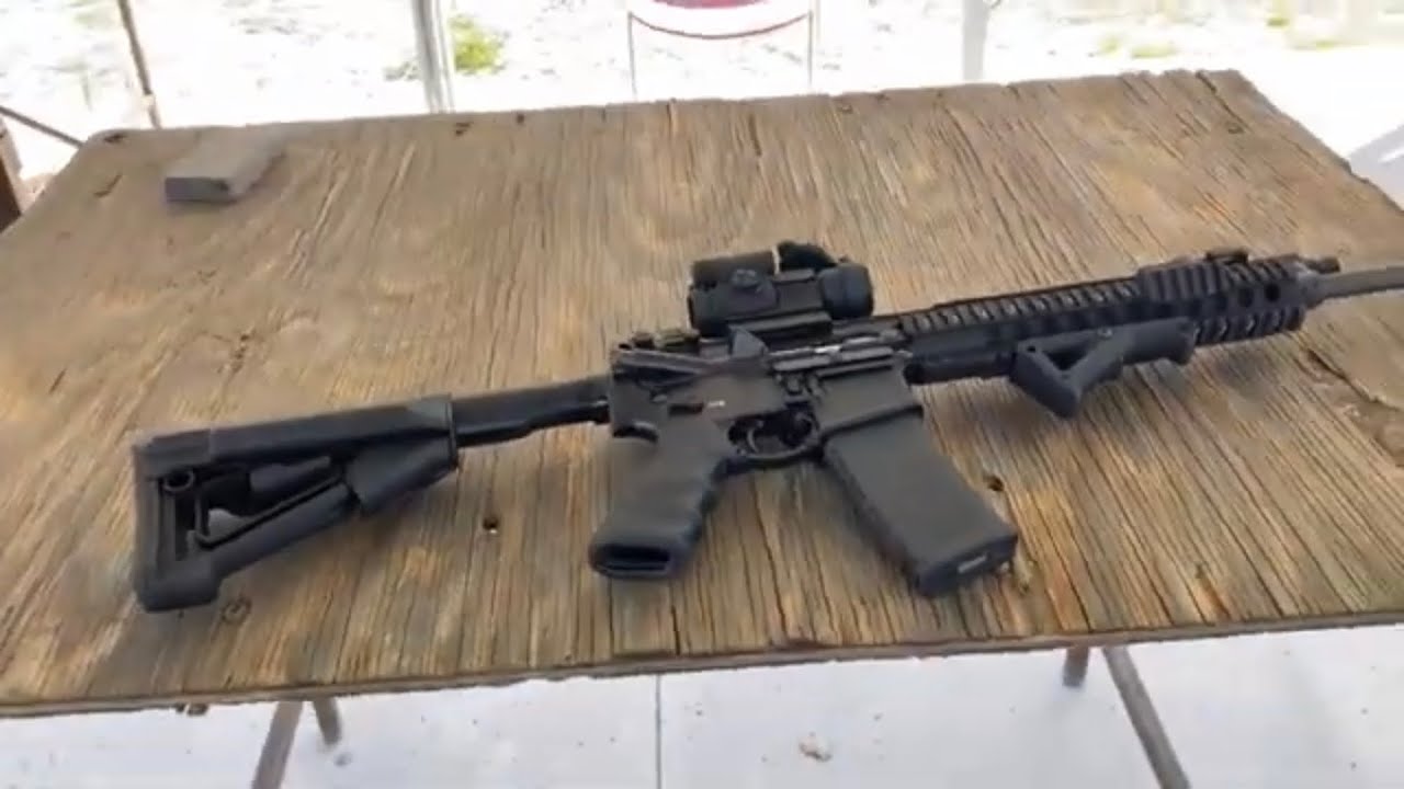 Ruger SR 556 ; Christensen Arms Ranger ; 5 Shot Groups ; Plus my ...