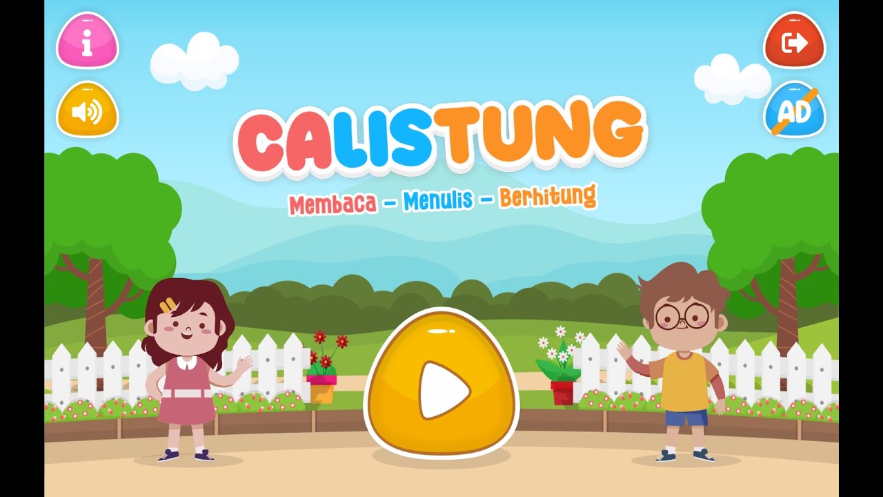 Game Edukasi Calistung Media Pembelajaran Anak TK dan PAUD - YouTube
