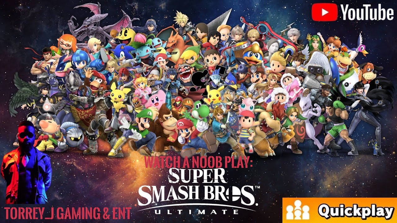 WATCH A NOOB PLAY: SUPER SMASH BROS. ULTIMATE - QUICKPLAY #1 - YouTube