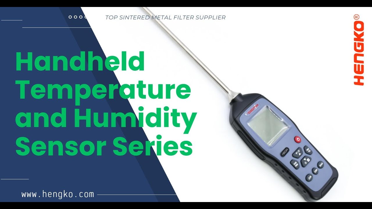 New Handheld Temperature and Humidity Sensor Series Released - HENGKO ...