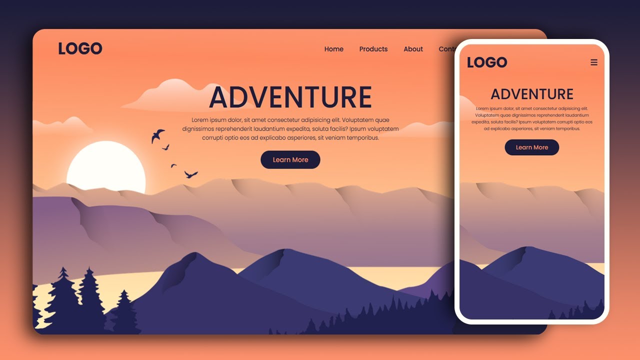 How To Make A Responsive Website Using Html Css And Javascript Gsap 8446