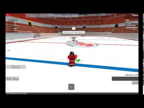 (HHCL Roblox Hockey) Playing with Luke, 1 Timers, goals, Luke steals my ...