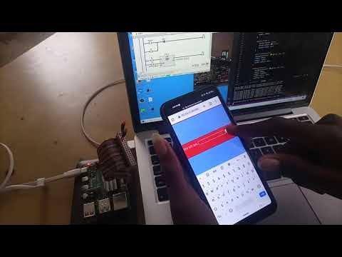Demonstration video of a webpage HMI/Scada that controls & monitors a ...