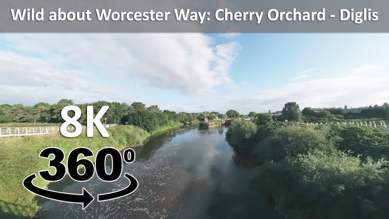 Wild about Worcester Way in 8K 360° VR: Cherry Orchard Nature Reserve ...