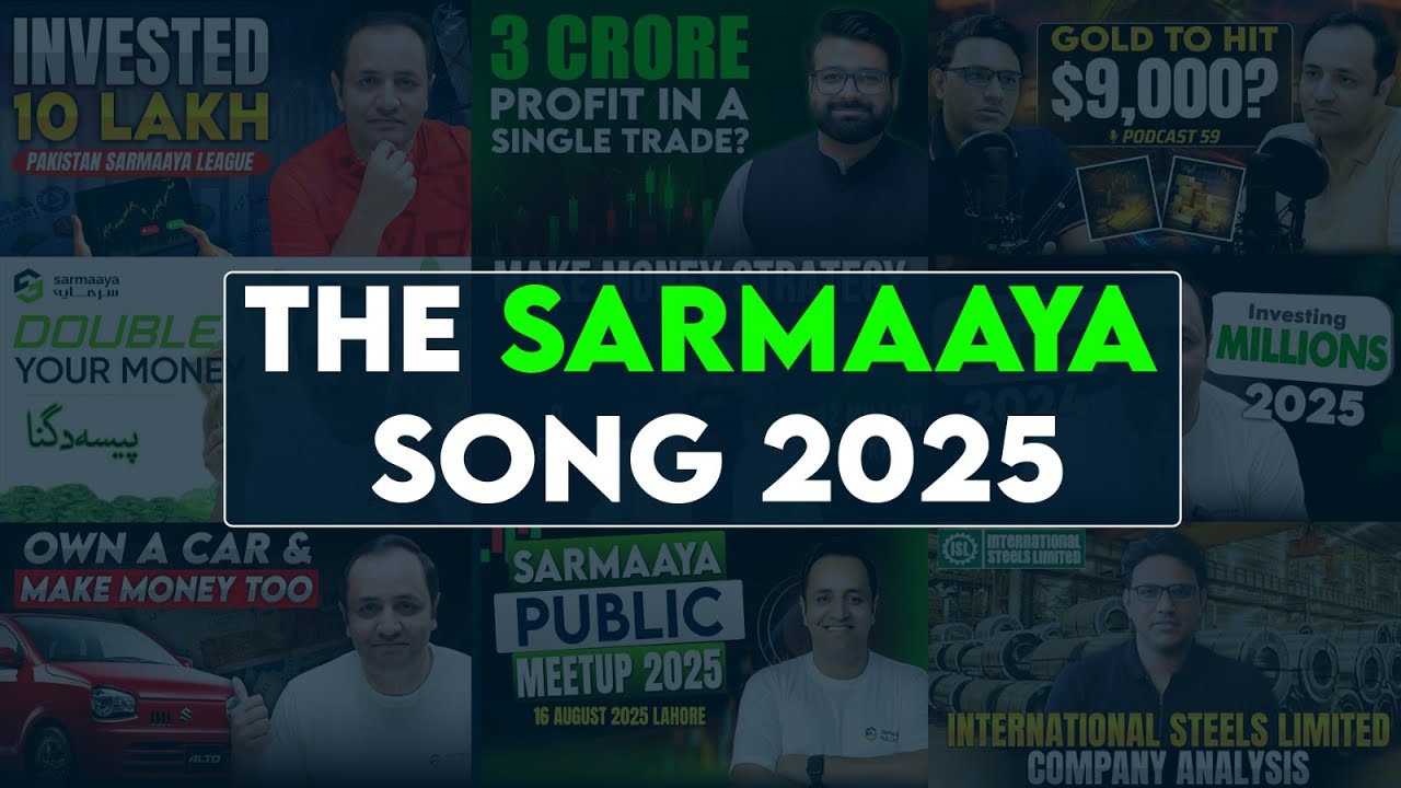 Rewrite Your Story with Sarmaaya — The Sarmaaya Song 2025! - YouTube