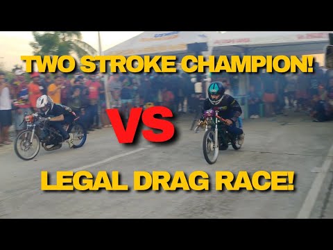 LEGAL DRAG RACE! | TWO STROKE CHAMPION! - YouTube