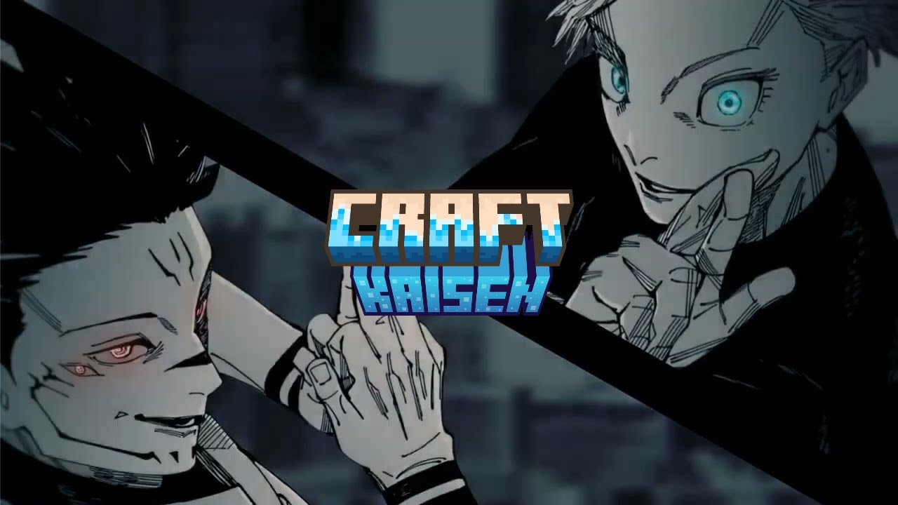 Gojo Vs Sukuna | Craft Kaisen Minecraft Mod - YouTube