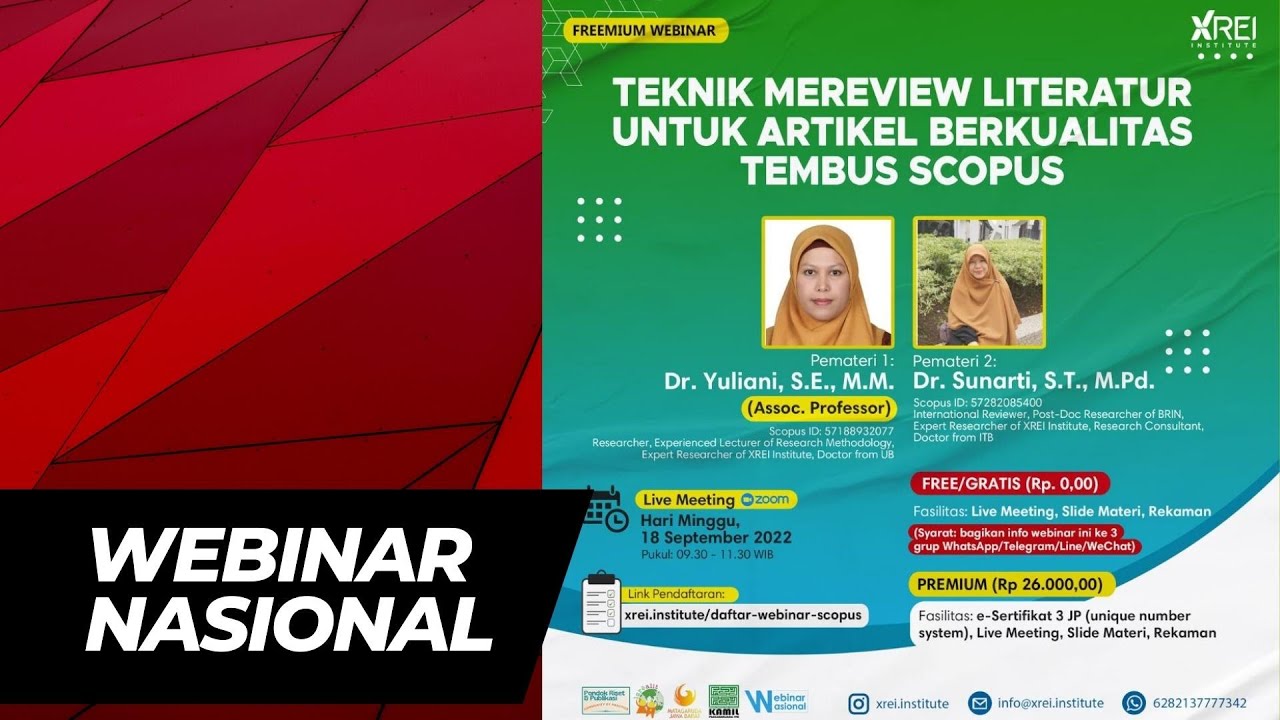 TEKNIK MEREVIEW LITERATUR untuk ARTIKEL BERKUALITAS TEMBUS SCOPUS - YouTube