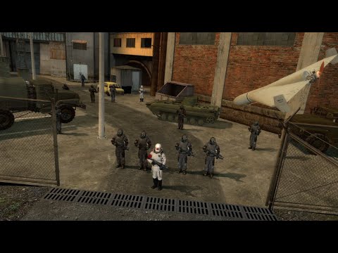 Drone Striking Combine Military Base and Positions! (Garry's Mod) - YouTube