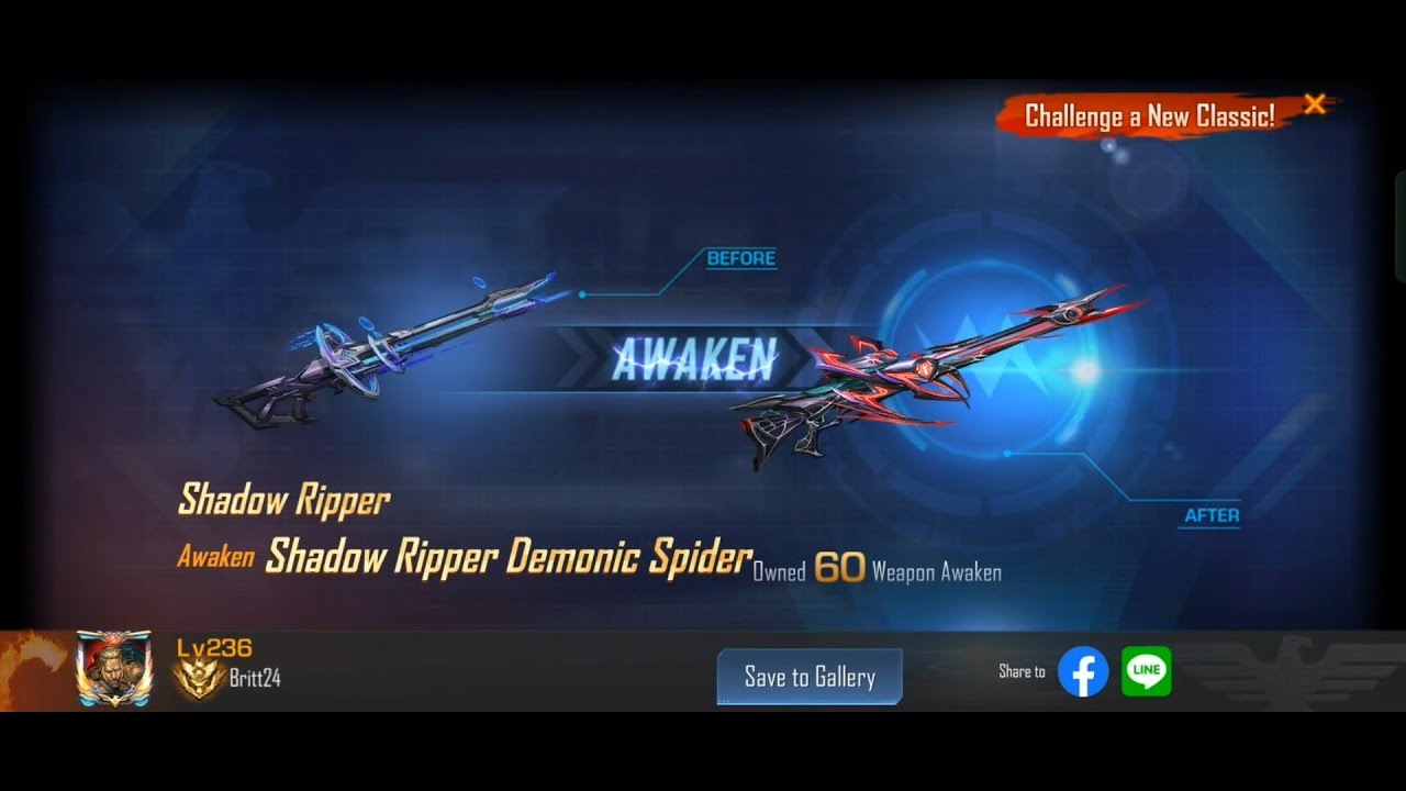 Garena Contra Returns - Shadow Ripper: Demonic Spider (Awaken) - YouTube