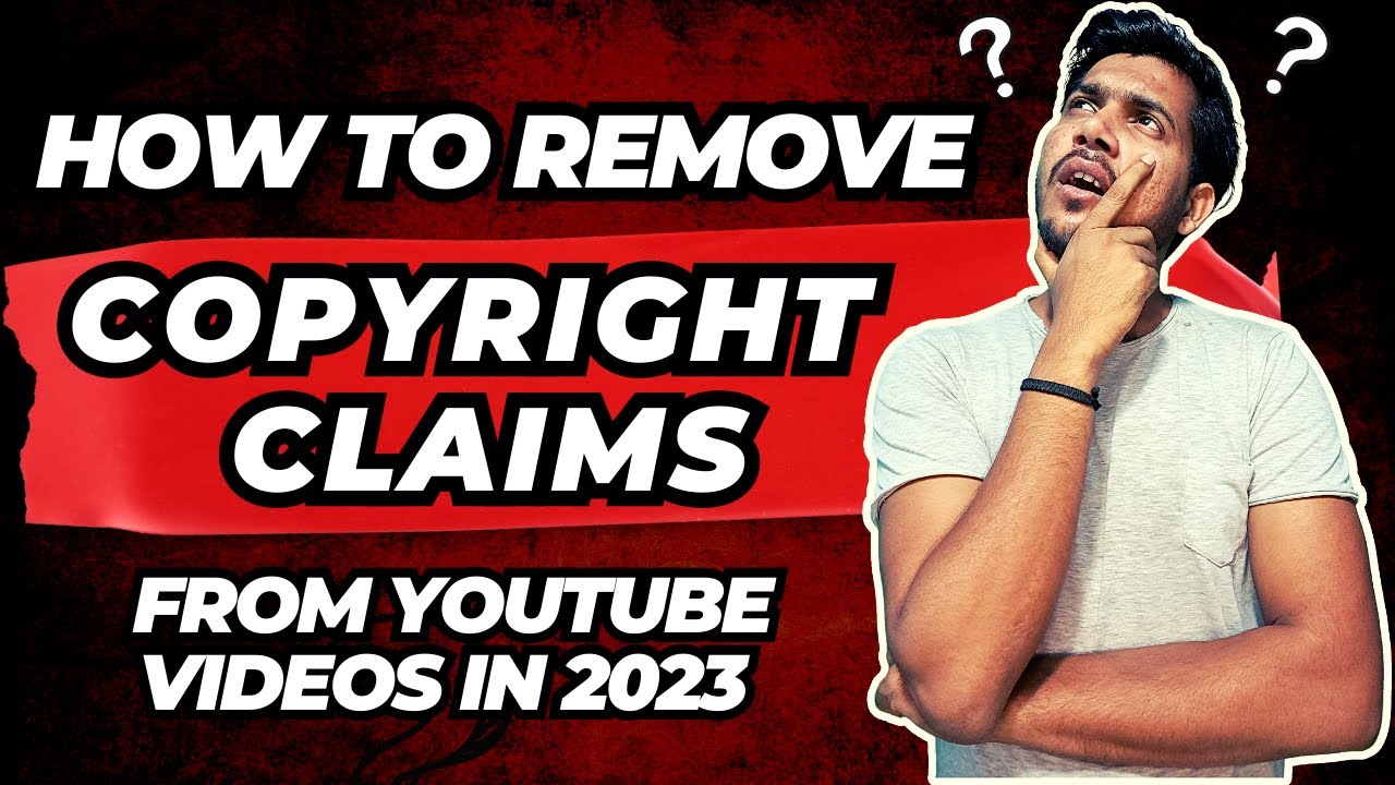 How to Remove YouTube Copyright Claims From Videos | Copyright Claim ...