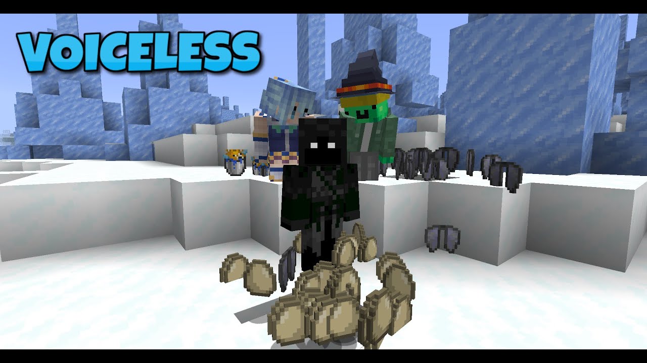 Minecraft Random Item Challenge Vs 2 VOICELESS Hunters - YouTube