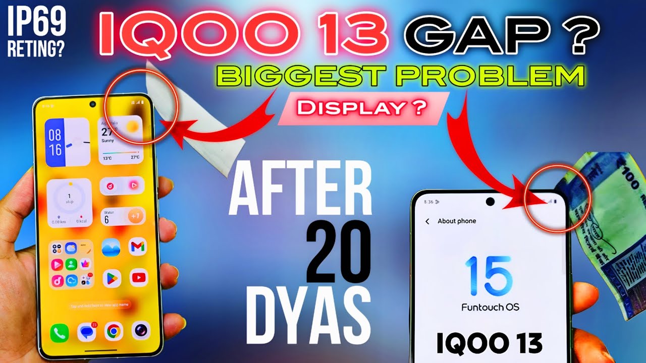 Is The IQOO 13 Display Gap a Real Problem? | IQOO 13 DISPLAY GAP What ...