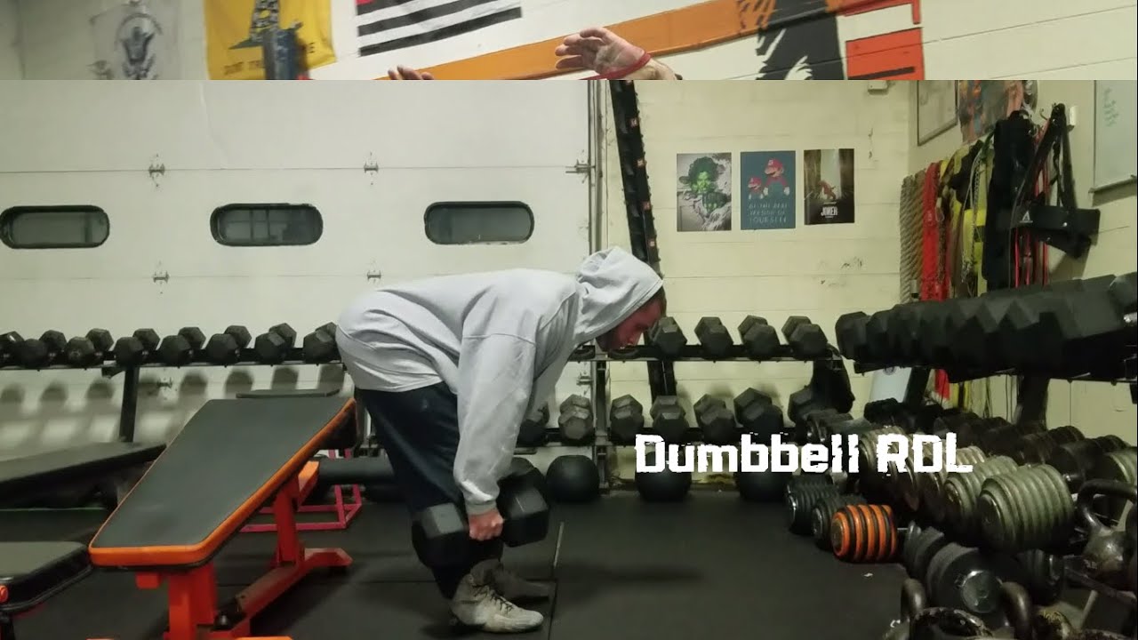 Dumbbell RDL - YouTube
