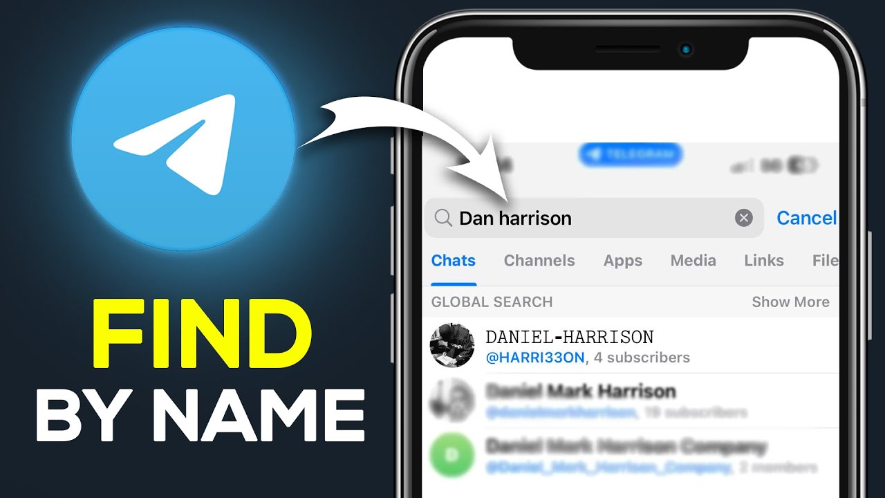 How To Find Someone On Telegram By Name - Easy Guide - YouTube