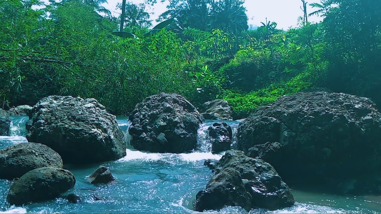 Refreshing River Flow: Serene Water Sounds for Mindful Relaxation - YouTube