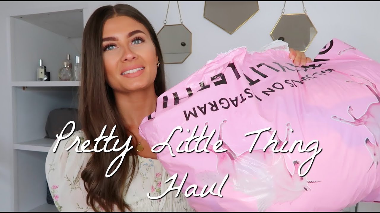 Pretty Little Thing Haul | Try On | AMY-BETH - YouTube